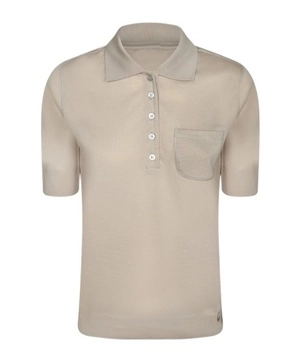 Herno Short-sleeved Polo Shirt - Beige