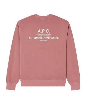 A.p.c. Logo-print Sweatshirt