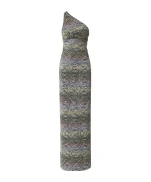 Missoni One-shoulder Knit Dress