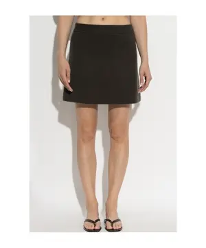 LISA YANG Clare Ribbed Knitted Skirt
