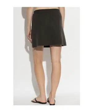 LISA YANG Clare Ribbed Knitted Skirt