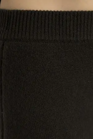 LISA YANG Clare Ribbed Knitted Skirt