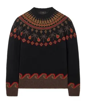 Alanui Sweet Winter Sweater - Black/multicolor