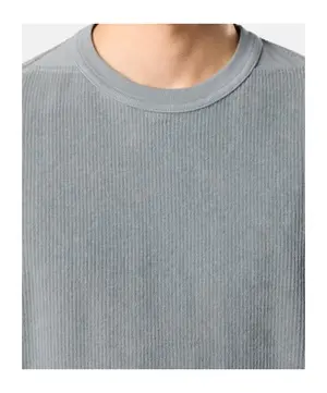Stone Island Comfort-fit Crewneck Sweatshirt With Shoulder Inserts