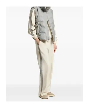 Peserico Quilted High-neck Gilet