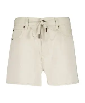 FRAME Off Duty Relaxed-fit Shorts - Beige
