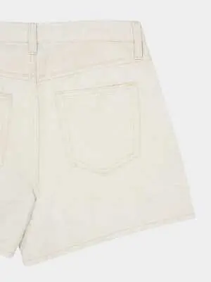 FRAME Off Duty Relaxed-fit Shorts - Beige