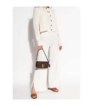LISA YANG Felicia Ribbed Button Cardigan