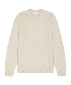 LES DEUX Crew-neck Knit Top - Ivory