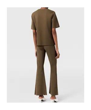 Stella McCartney Smc Embroidered Side-slit T-shirt