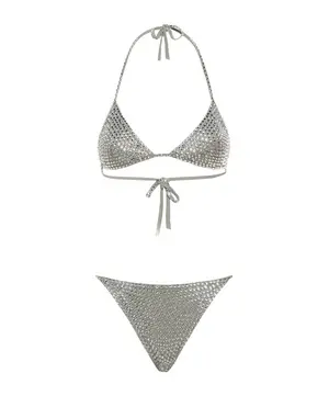 Oseree Crystal Embellished Bikini