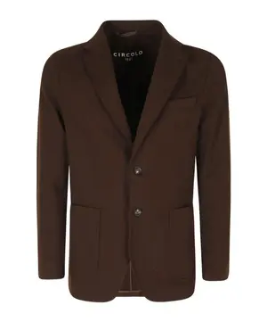 CIRCOLO 1901 Single-breasted Blazer - Brown