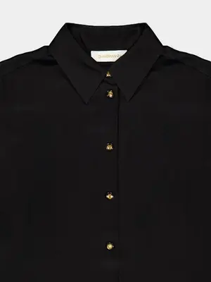 Zimmermann Long Sleeve Shirt With Oversized Cuffs