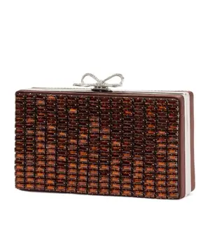 SELF-PORTRAIT Chainmail Clutch Bag