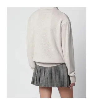 THE FRANKIE SHOP Turtleneck Sweater With Shoulder Pads