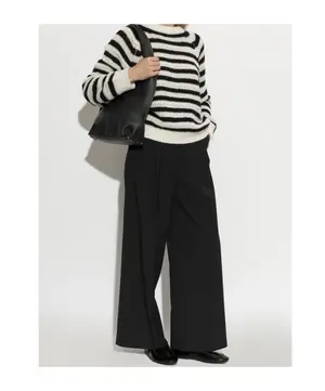 LISA YANG Reni Striped Knitted Sweater