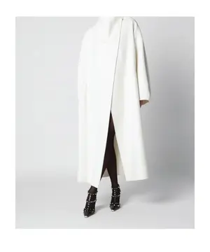 THE FRANKIE SHOP Leroy Wool Blend High-neck Coat
