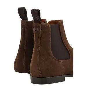 FERRAGAMO Suede Chelsea Boots