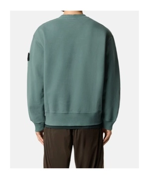 Stone Island Logo Patch Long-sleeved Sweatshirt
