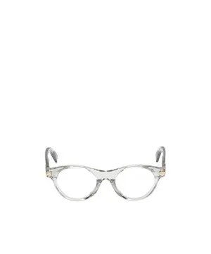 Zegna Round-frame Glasses - White
