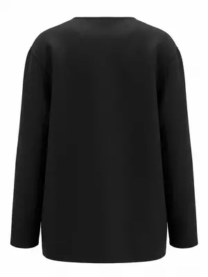 P.a.r.o.s.h Long-sleeve Casual Jacket With Front Button Closure
