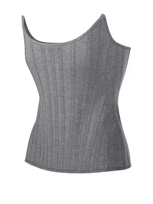 Giuseppe Di Morabito Sleeveless Vest - Grey