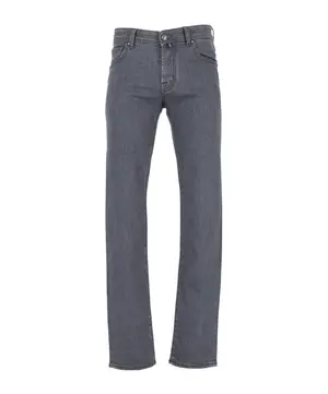 Jacob Cohen Logo-patch Straight-leg Jeans