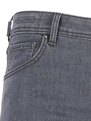 Jacob Cohen Logo-patch Straight-leg Jeans