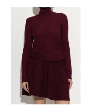 LISA YANG Lory Turtleneck Knitted Top
