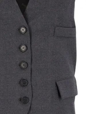 Barena Venezia Romeo Buttoned Waistcoat Jacket