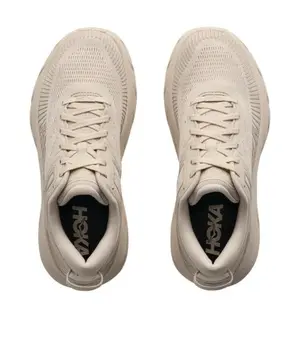 Hoka One One Round Toe Lace Up Sneakers