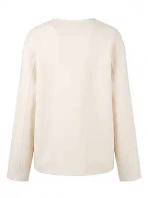 P.a.r.o.s.h Long-sleeve Casual Jacket With Patch Pockets And Front Button Closure