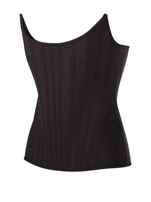 Giuseppe Di Morabito Sleeveless Top With Back Zipper - Brown