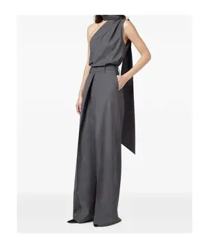 Giuseppe Di Morabito Draped One-shoulder Top - Grey
