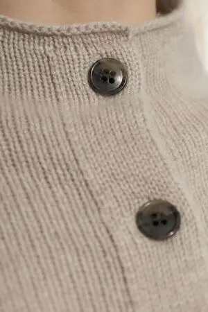 LISA YANG Zirelle Mock-neck Cardigan