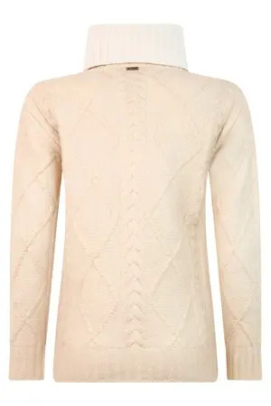 Herno Lamé-effect High-neck Sweater