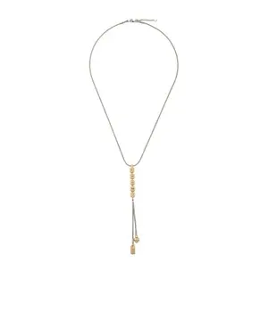 COACH Cube Necklace, Brass - Multi-color