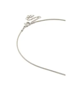 COACH Brass Cube Pendant Necklace - Multicolor