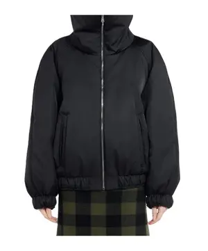 N.21 Zip-up Padded Jacket With High Collar