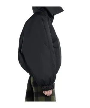 N.21 Zip-up Padded Jacket With High Collar