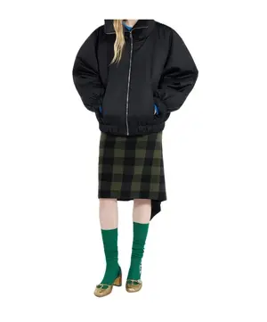 N.21 Zip-up Padded Jacket With High Collar