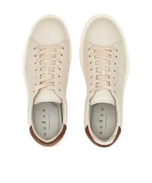 Hogan Round-toe Sneakers With H Logo Detail