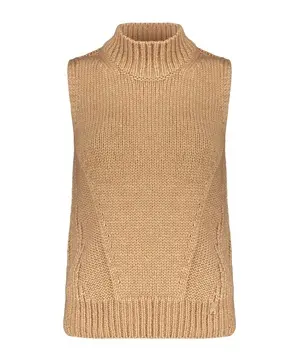 Herno Ribbed Sleeveless Knit Top
