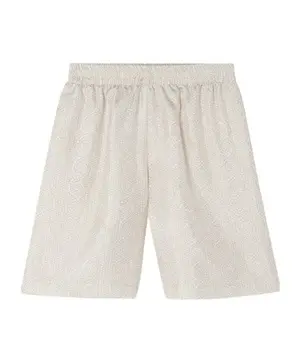 Versace Printed Silk Twill Shorts