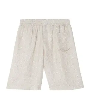 Versace Printed Silk Twill Shorts