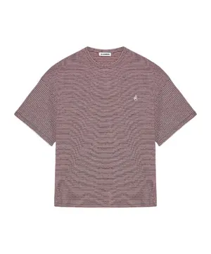 JIL SANDER Striped Cotton T-shirt