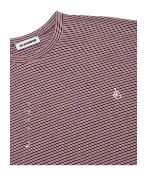 JIL SANDER Striped Cotton T-shirt