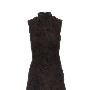 ROTATE BY BIRGER CHRISTENSEN Floral Embroidered Sleeveless Dress