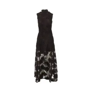 ROTATE BY BIRGER CHRISTENSEN Floral Embroidered Sleeveless Dress