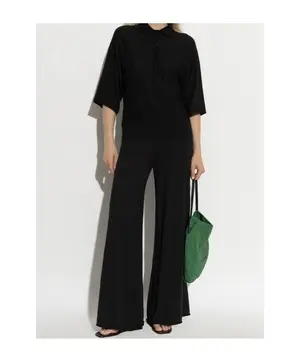 LISA YANG Norie Polo Knitted Top